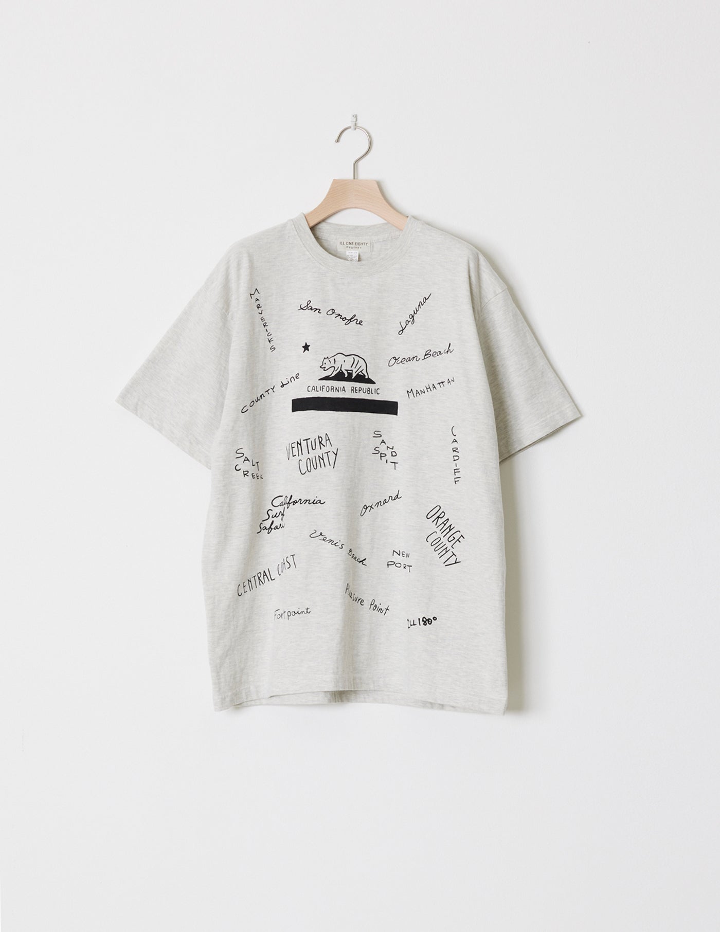 ILL ONE EIGHTY ILL241-34 "DOODLE" TEE – hideandseekStore