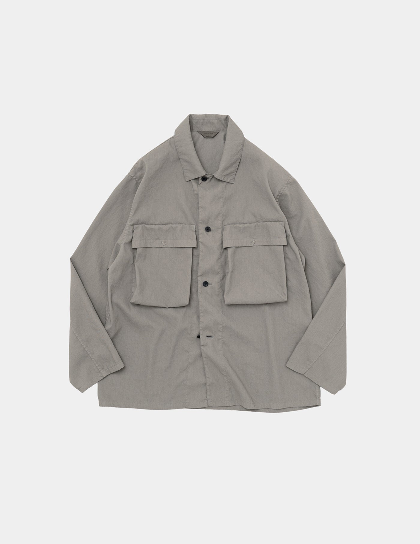 STILL BY HAND BL01241 GARMENT-DYE SHIRT JACKET – hideandseekStore