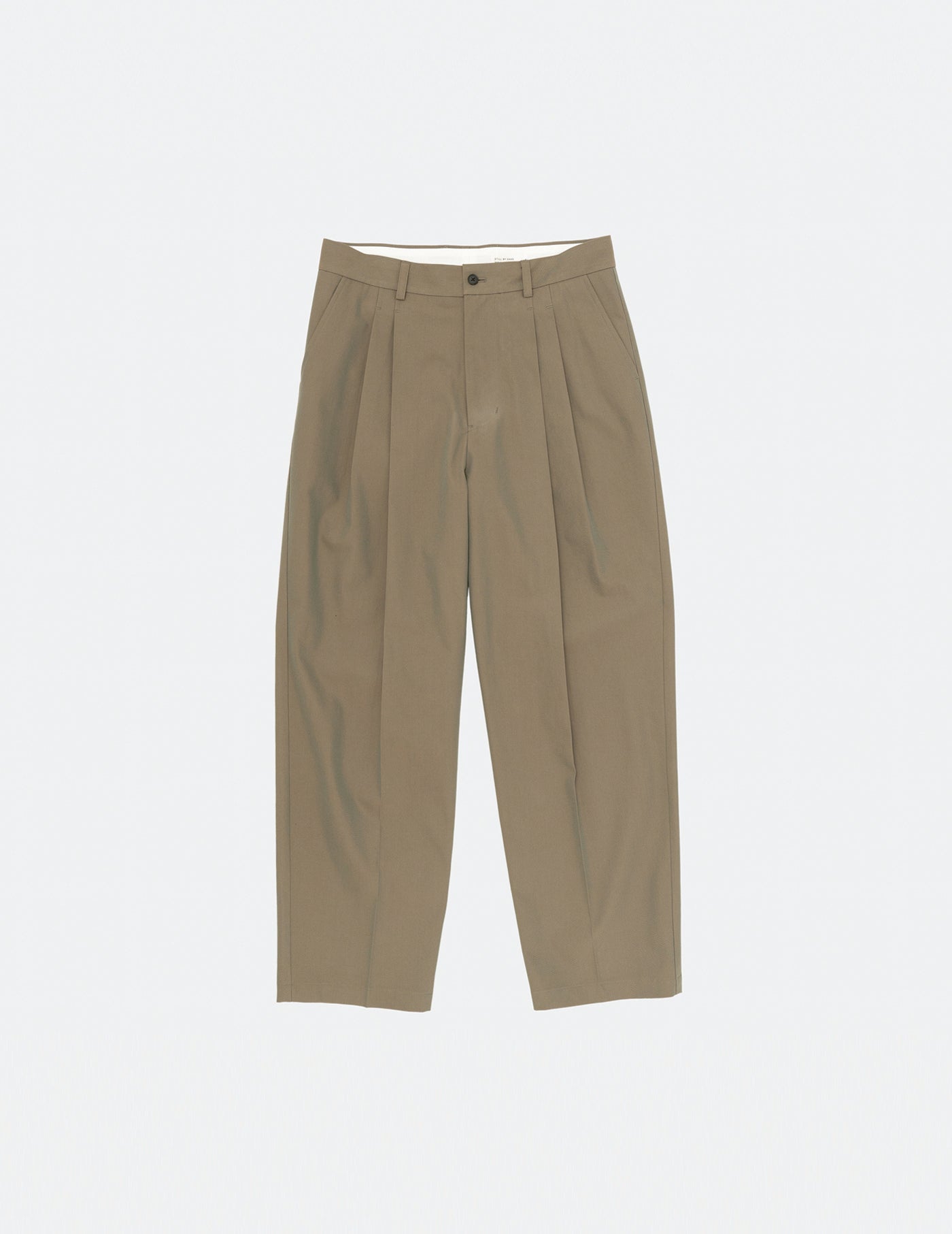 STILL BY HAND PT04233 DEEP TUCK PRESSED PANTS – hideandseekStore