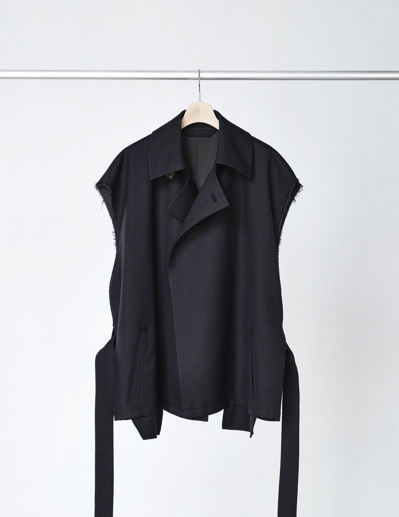 BLANC YM BL-23A-STV SHORT TRENCH VEST – hideandseekStore