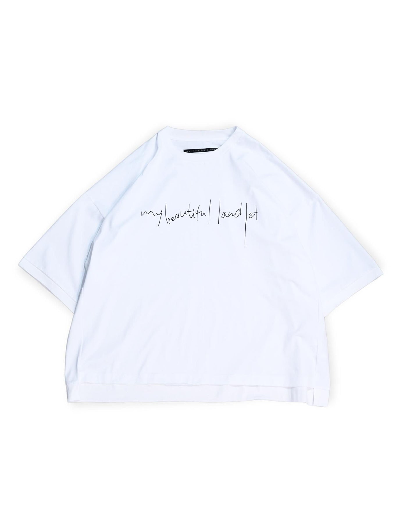 MY BEAUTIFUL LANDLET MBL-BIG/T MERCERIZATION JERSEY LOGO BIG T-SHIRT ...