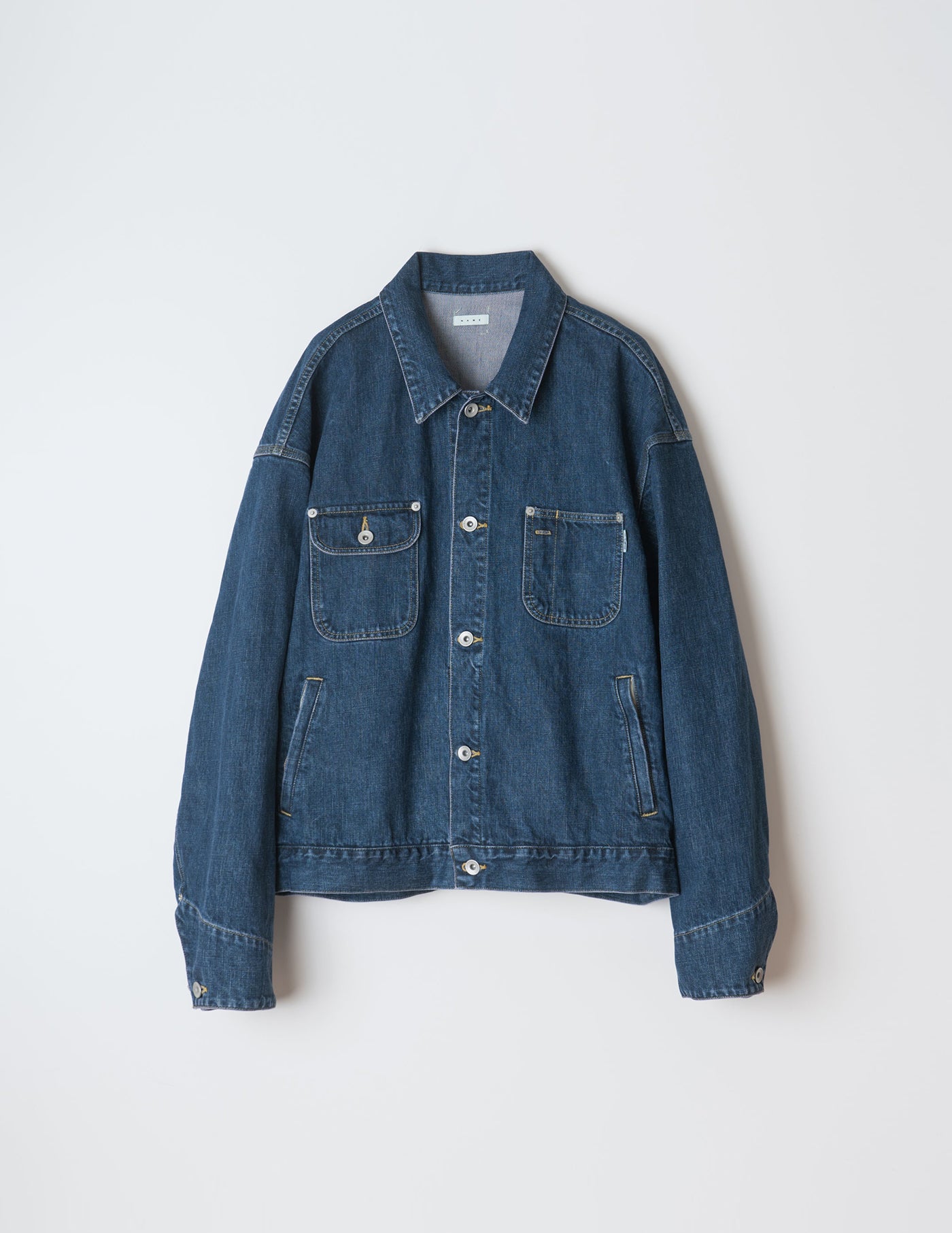 NAME. NMJK-015 BIO WASH DENIM ENGINEER JACKET – hideandseekStore
