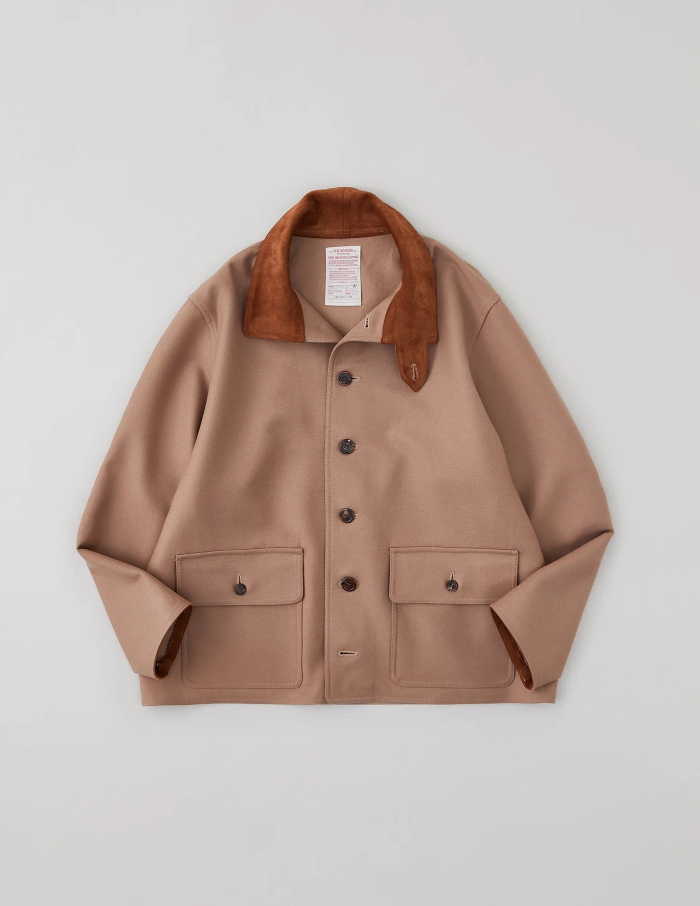 NICENESS NN-0802B16 INNES HORSE RIDING MELTON MARINE JACKET – hideandseekStore