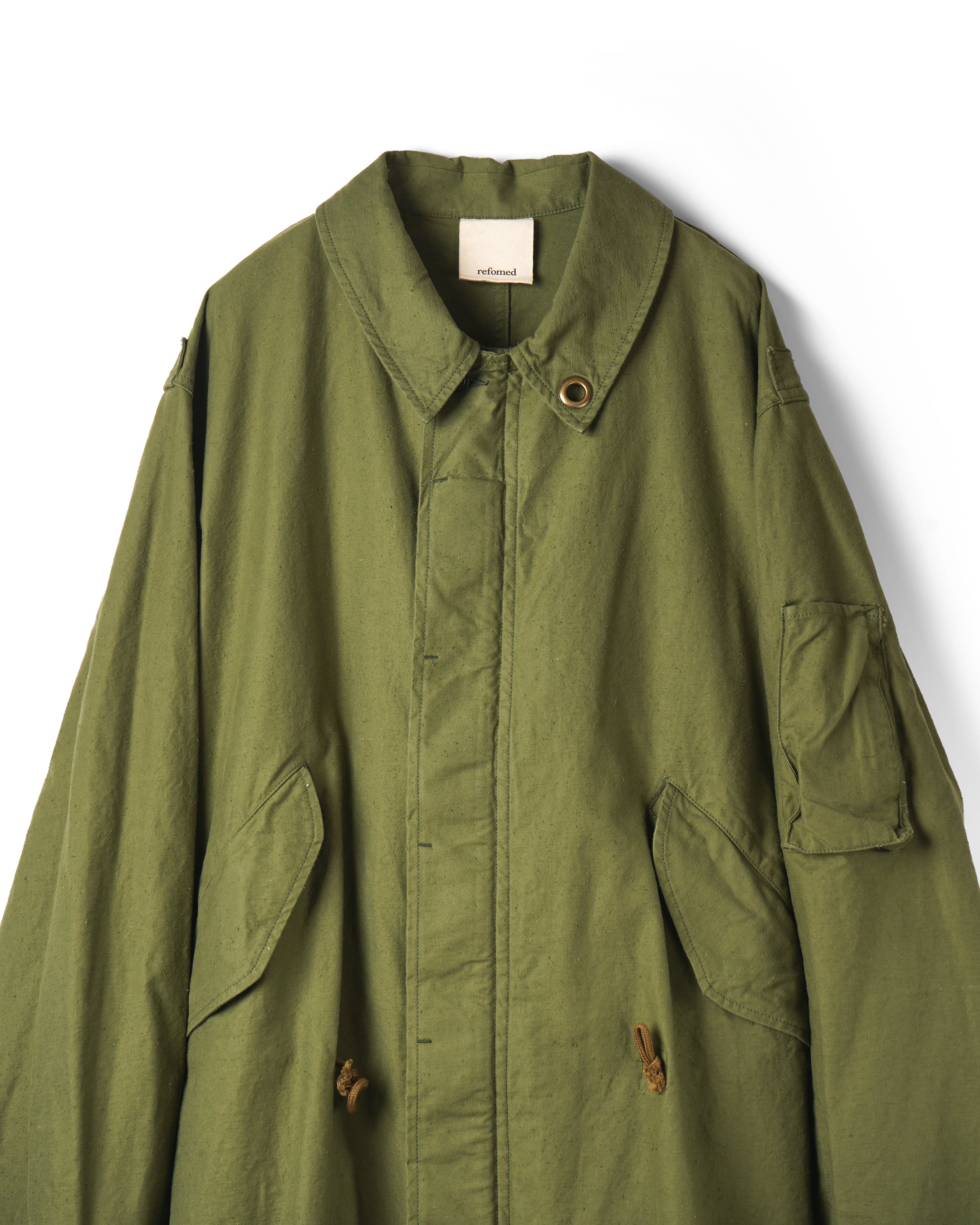 REFOMED RECO-001 TARP MILITARY COAT – hideandseekStore