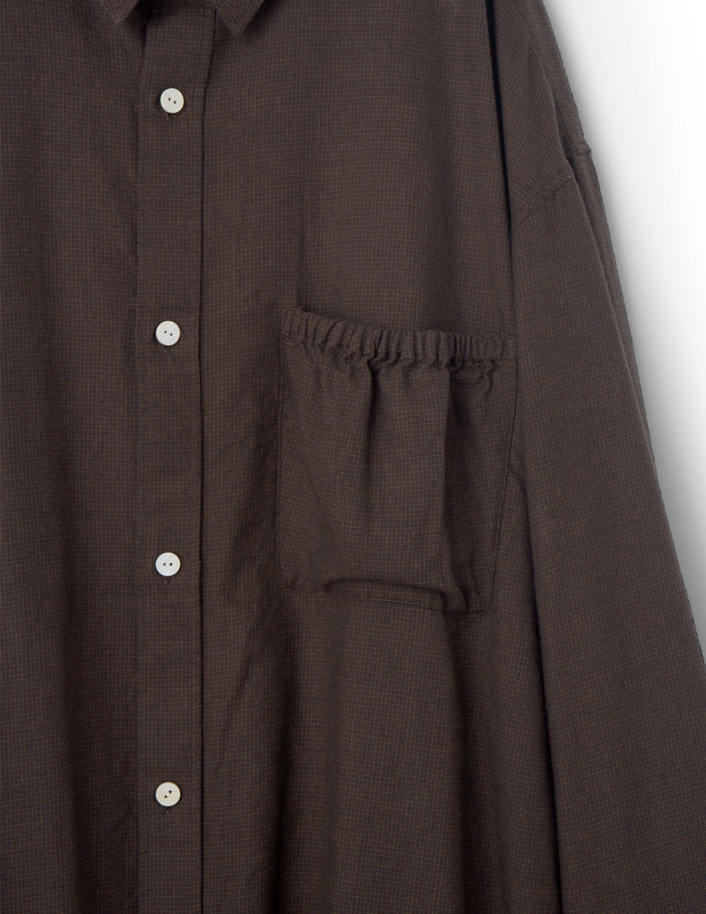 REFOMED RESH-025 WRIST PATCH WIDE SHIRT "CHECK" – hideandseekStore