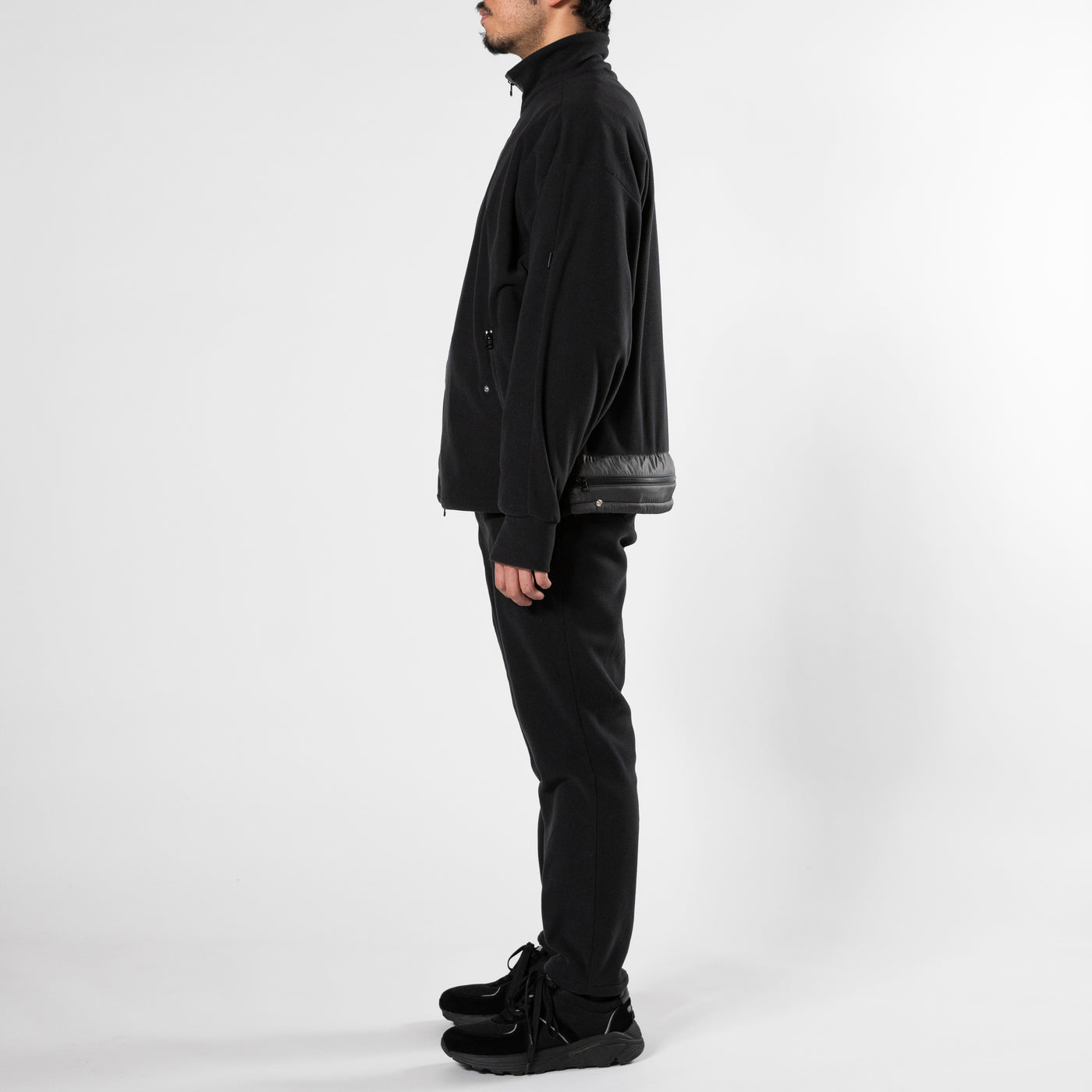 MEANSWHILE MW-CT22207 POLARTEC® FLEECE OVERWRAP JKT – hideandseekStore