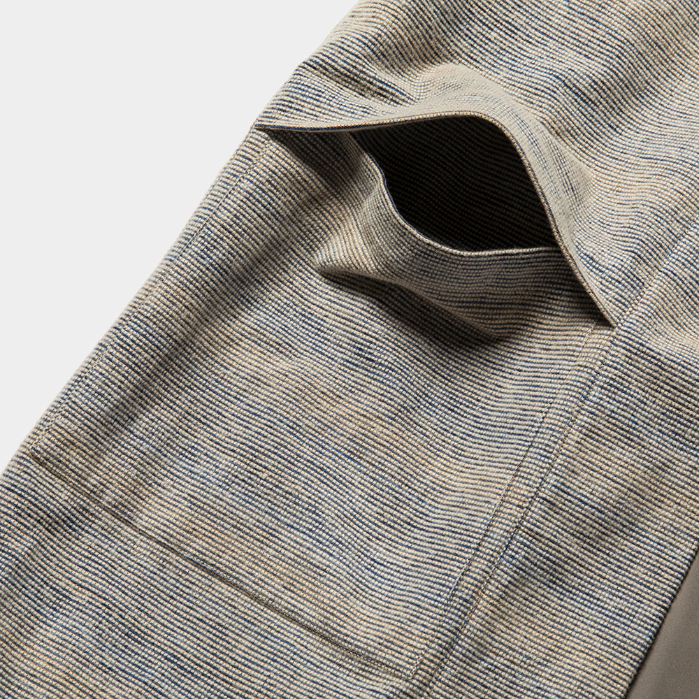 MEANSWHILE MW-JKT23104 HOMBRE SASHIKO STITCH “NORAGI” – hideandseekStore