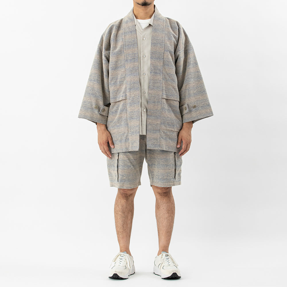 MEANSWHILE MW-JKT23104 HOMBRE SASHIKO STITCH “NORAGI” – hideandseekStore