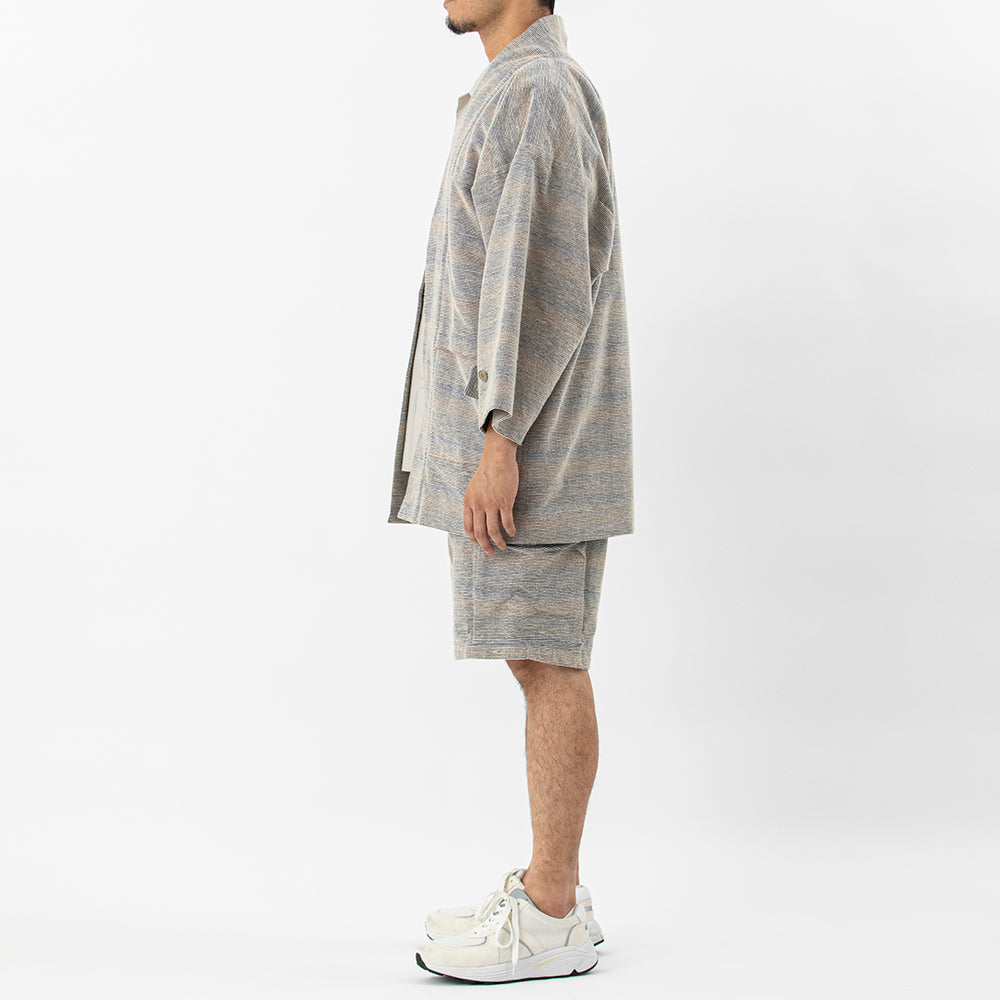 MEANSWHILE MW-JKT23104 HOMBRE SASHIKO STITCH “NORAGI” – hideandseekStore