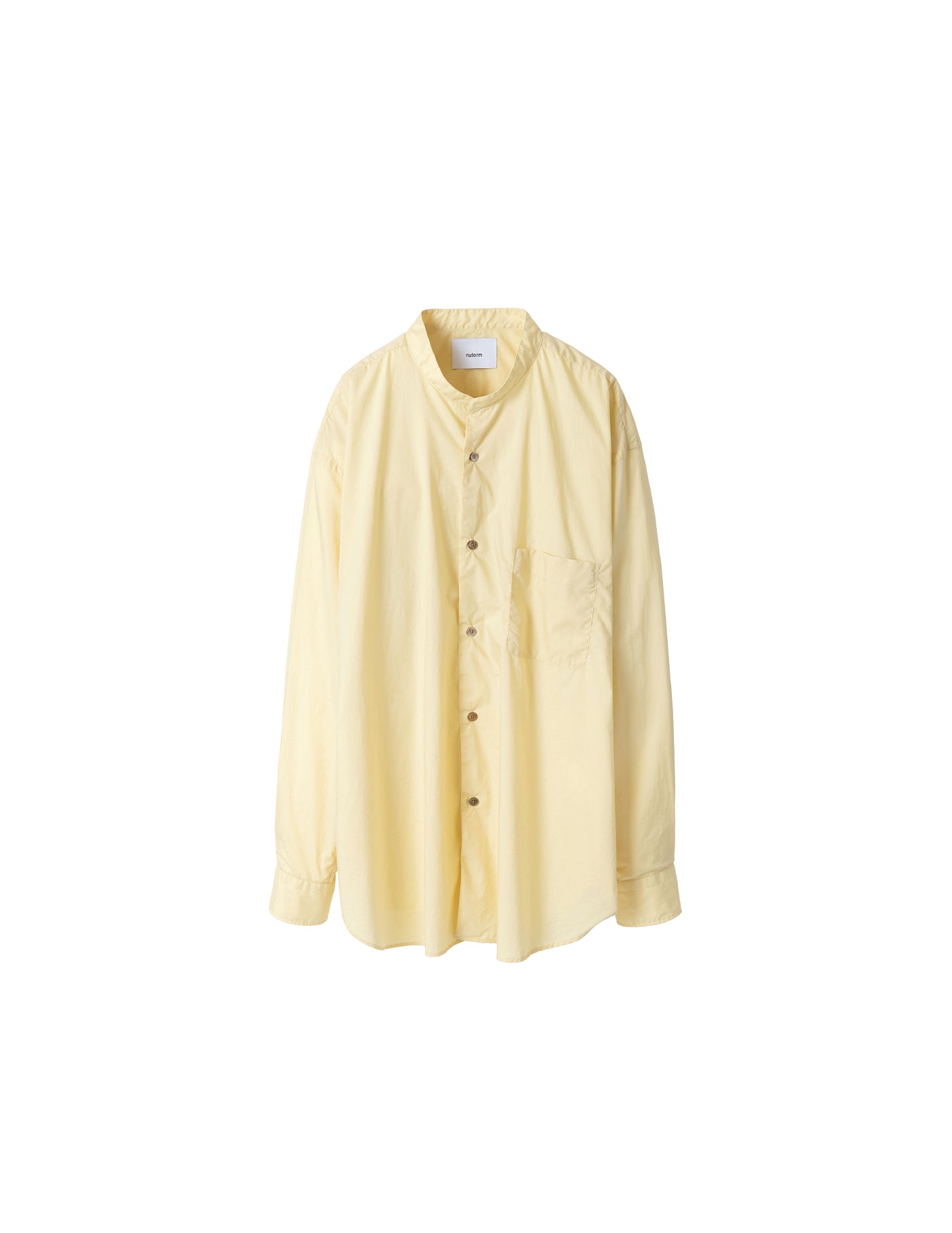 NUTERM 002SH-023S BAND COLLAR SHIRT – hideandseekStore