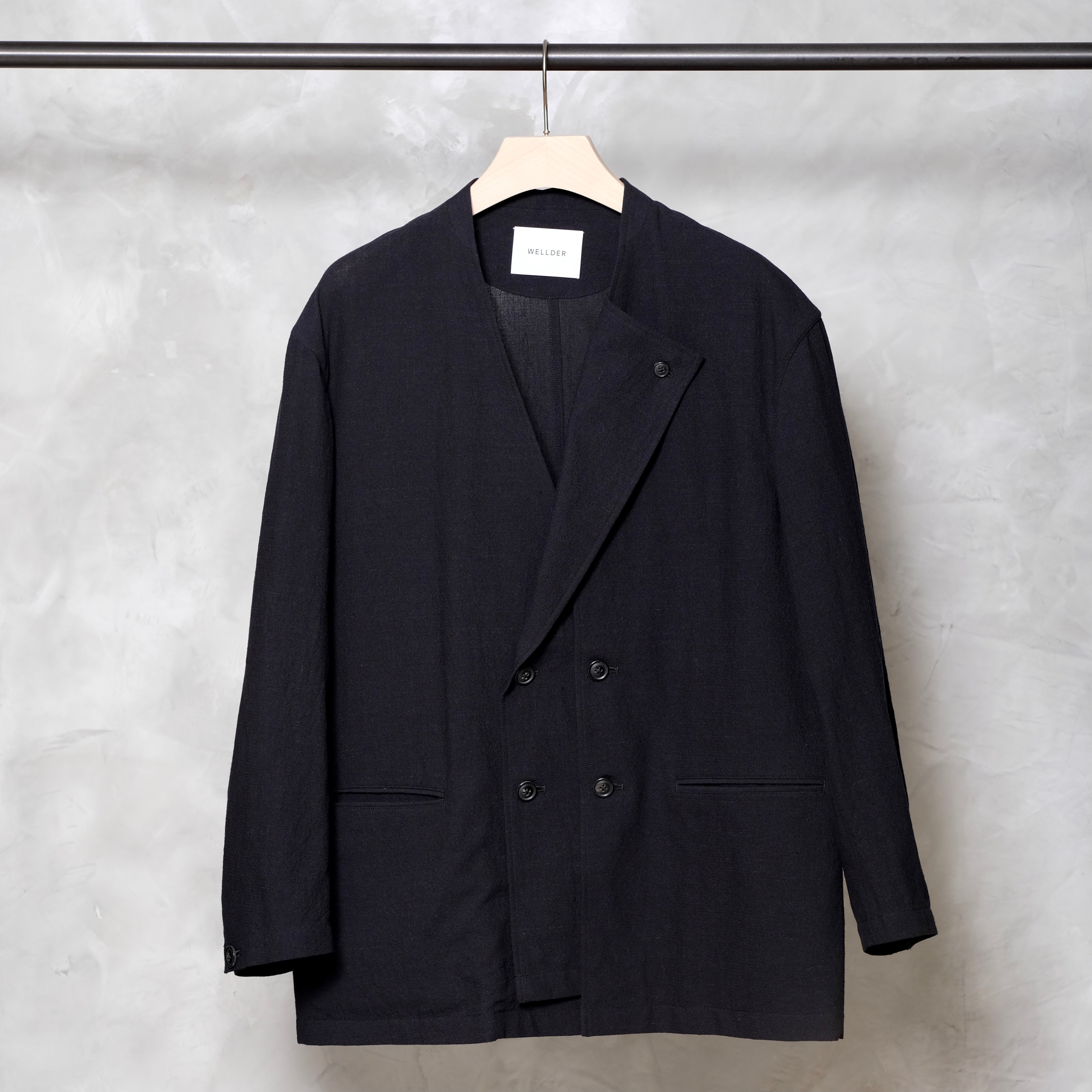 WELLDER WM22SJK04 UTILITY NO COLLAR JACKET – hideandseekStore